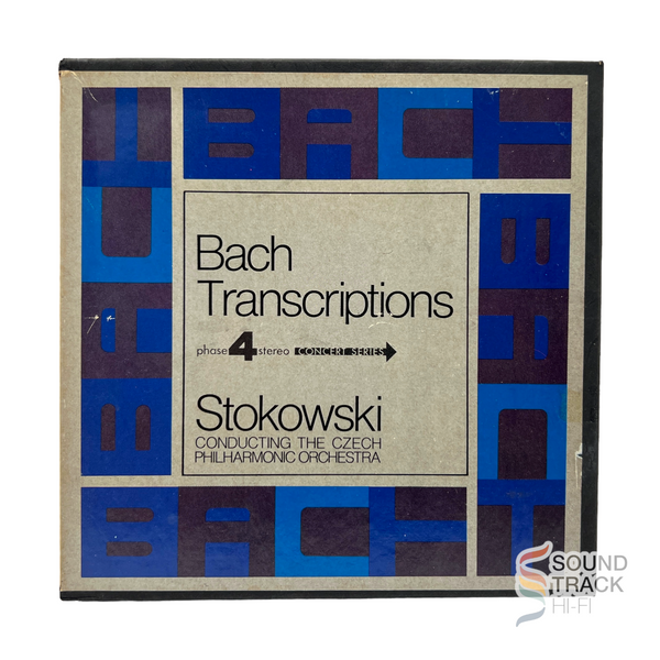 Bach Transcriptions Stokowski Czech Philharmonic 7 1/2 IPS Reel Tape L ...