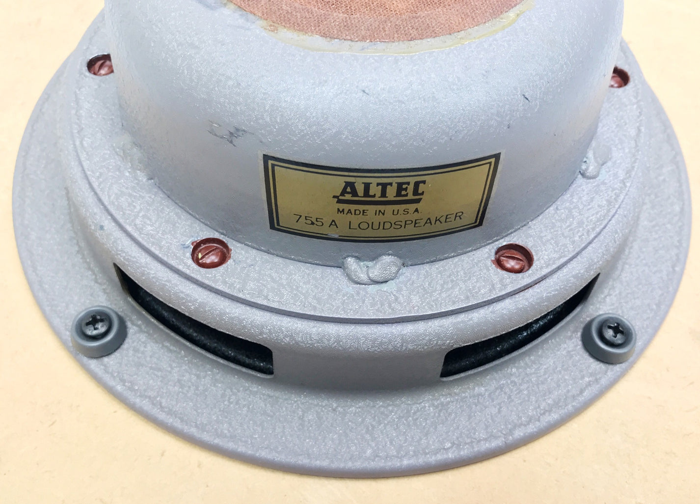 Western Electric / Altec Lansing 755A 8" 8 Ohm Full Range Speaker ...