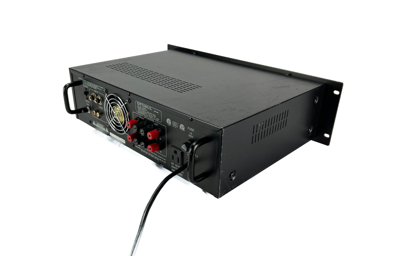 Optimus MPA-250 250 Watt Stereo Power Amplifier – Soundtrack Hi-Fi