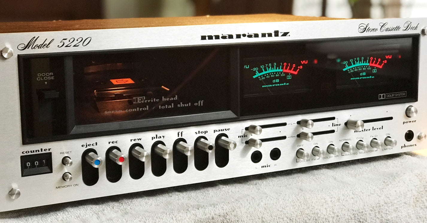 Marantz 5020 Stereo Cassette Deck – Soundtrack Hi-Fi