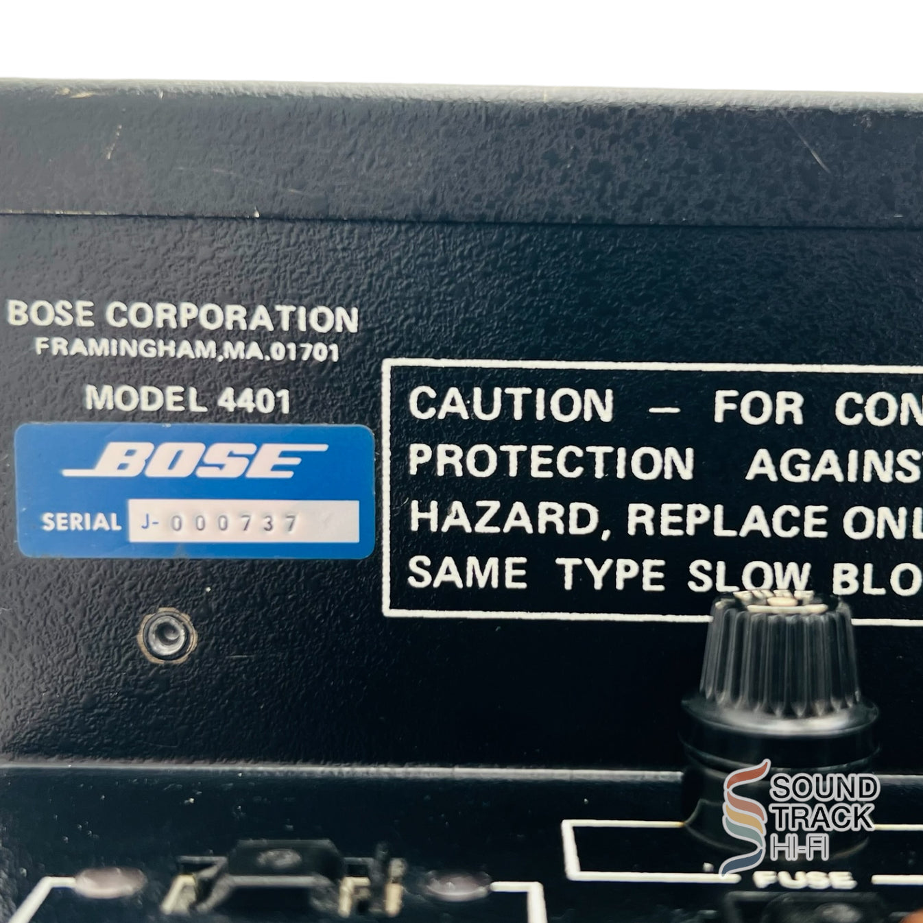 Bose 4401 Solid State 4 Channel / Quad Preamplifier – Soundtrack Hi-Fi