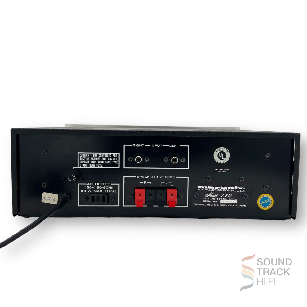Marantz Model 140 75 Watt Stereo Power Amplifier – Soundtrack Hi-Fi