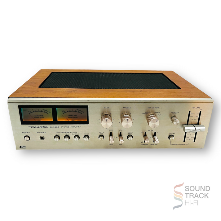 Realistic SA-2000 Integrated Stereo Amplifier – Soundtrack Hi-Fi