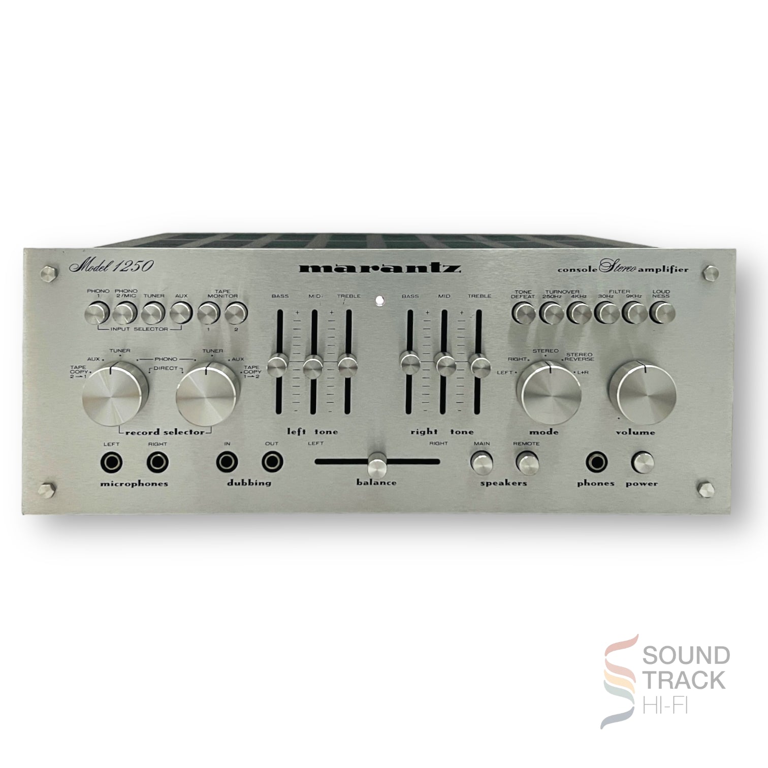 Marantz Model 1250 125 Watt Console Stereo Integrated Amplifier ...